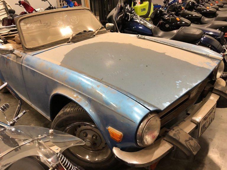1976 Triumph TR6 barn find for sale