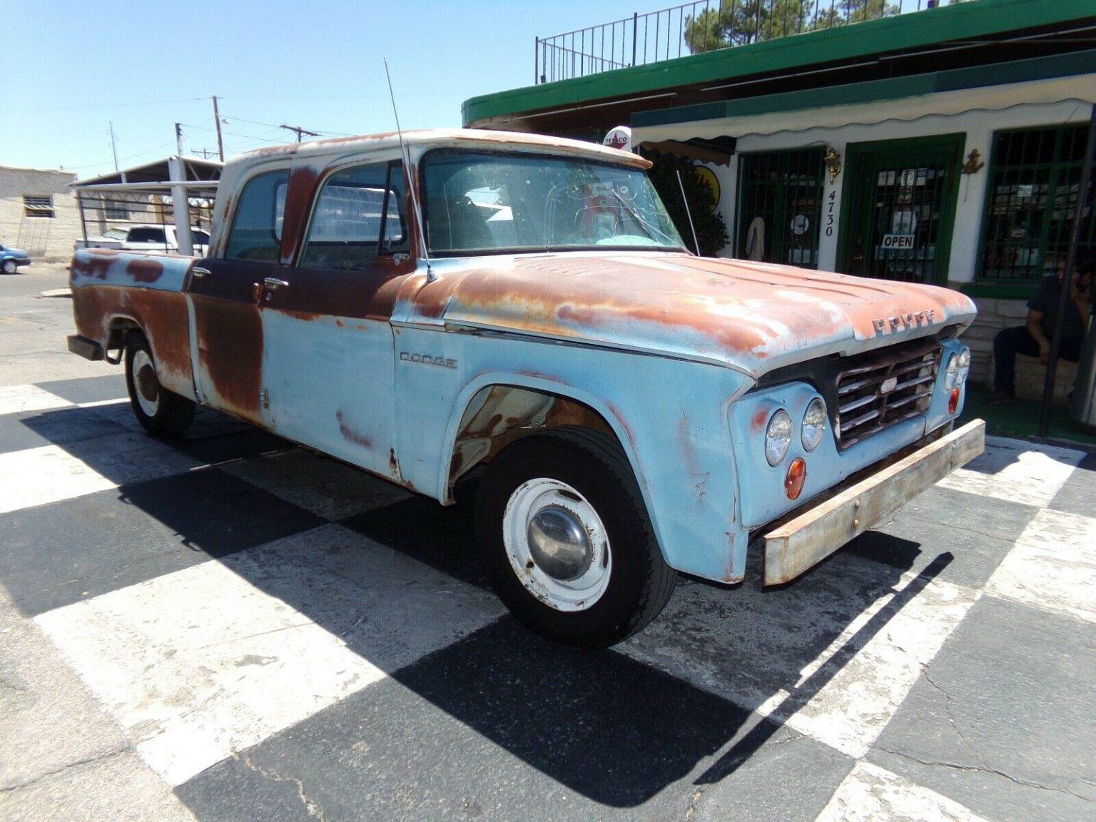 1962 Dodge D200 4 door Shortbed Fleetside for sale