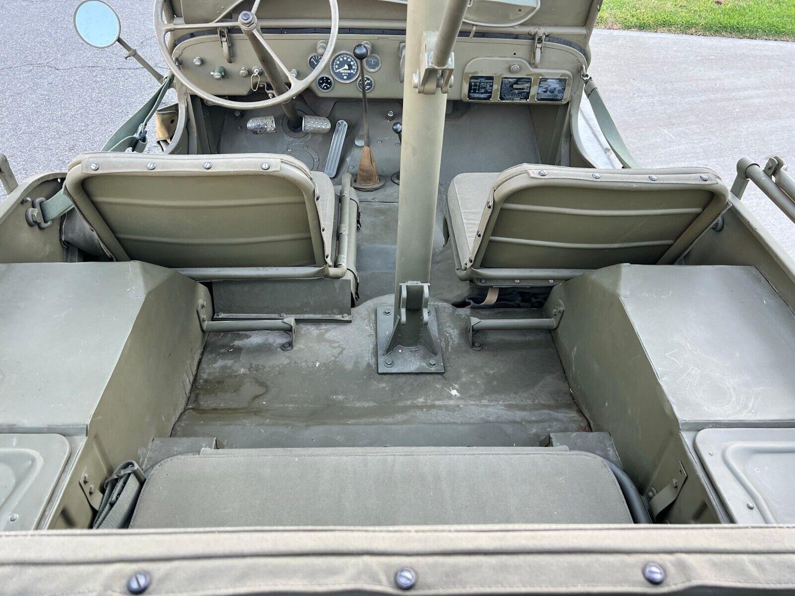 1942 Ford GPW Script w/ resin 50 cal- WWII WW2 Jeep Willys MB US Army ...