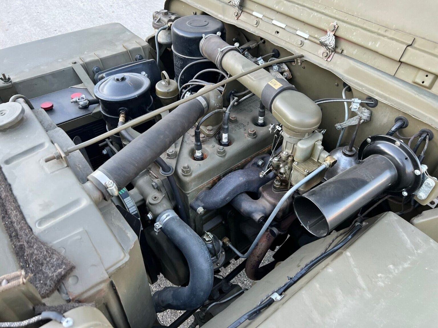 1942 Ford GPW Script w/ resin 50 cal- WWII WW2 Jeep Willys MB US Army ...