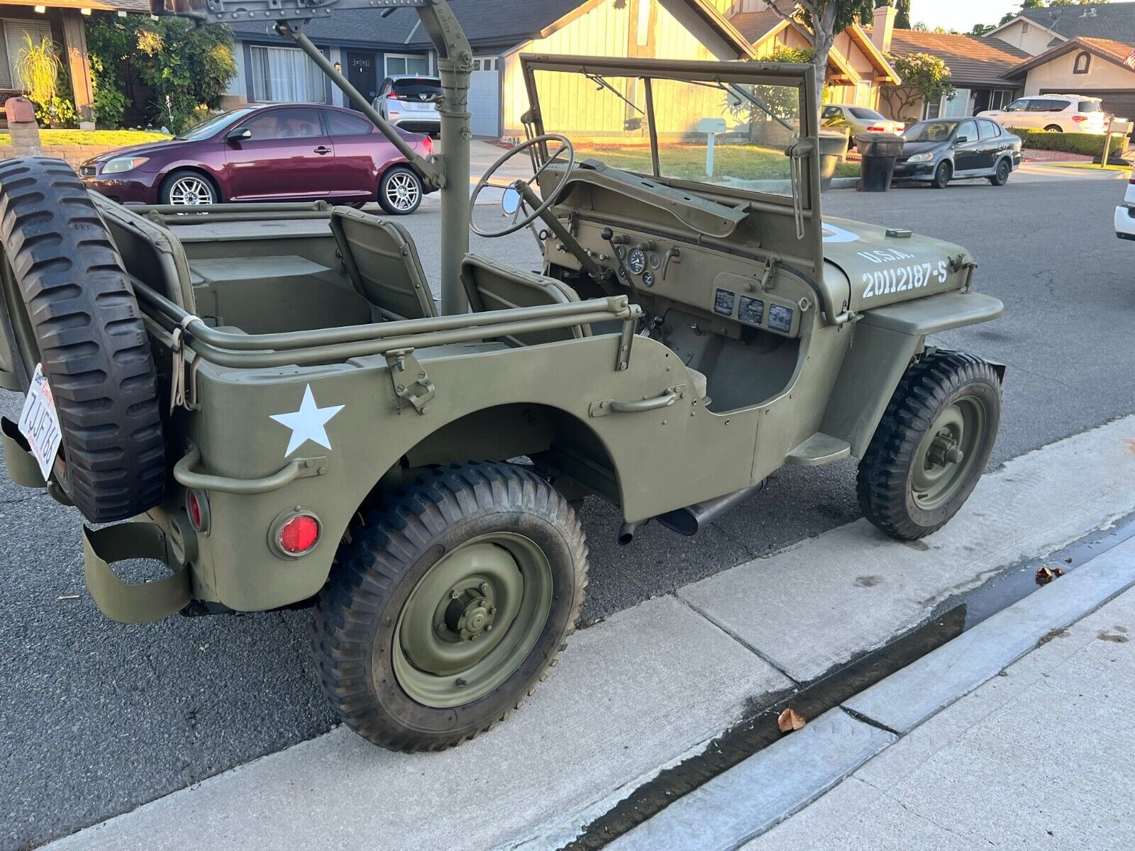 1942 Ford GPW Script w/ resin 50 cal- WWII WW2 Jeep Willys MB US Army ...
