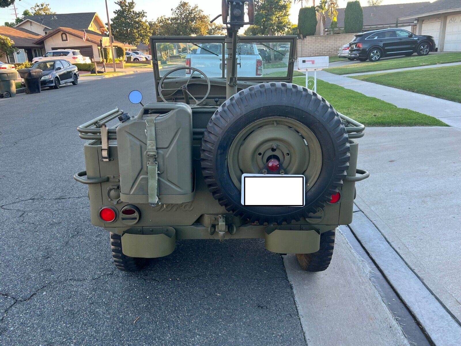 1942 Ford GPW Script w/ resin 50 cal- WWII WW2 Jeep Willys MB US Army ...