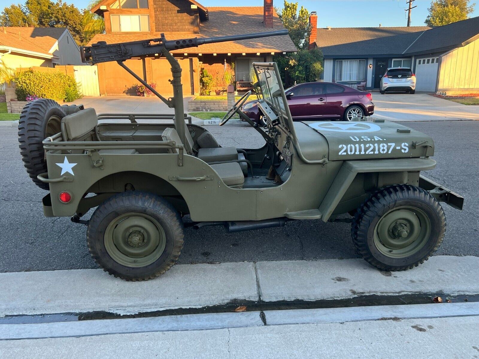 1942 Ford GPW Script w/ resin 50 cal- WWII WW2 Jeep Willys MB US Army ...