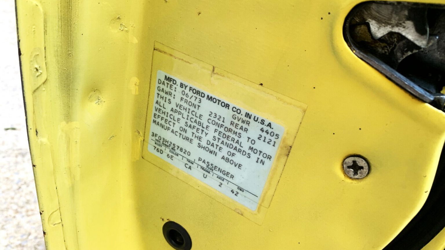 1973 Ford Mustang 8082 mile Convertible ALL Original like 1971 Boss CJ ...