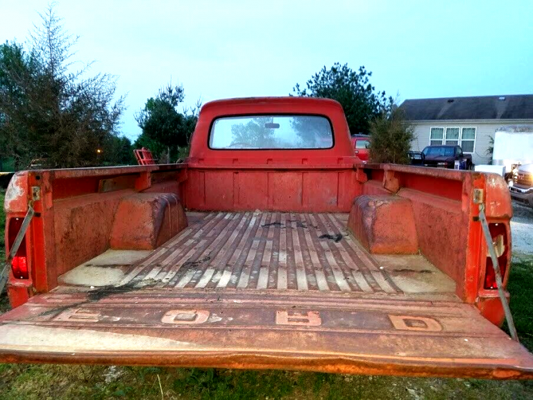 1964 Ford FULL SIZE RED FARM PICK UP Truck for sale